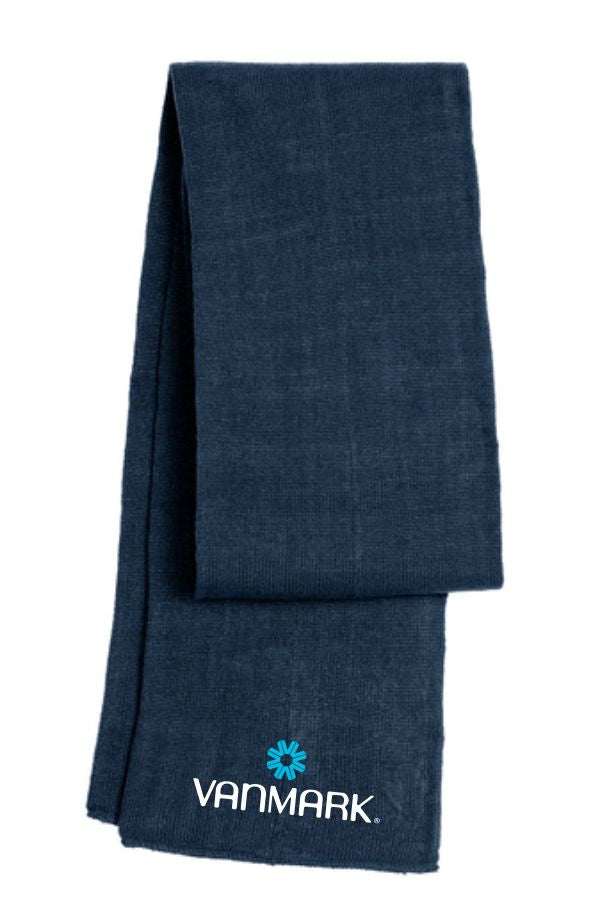 Vanmark- Port & Company® - Knitted Scarf – threads algona