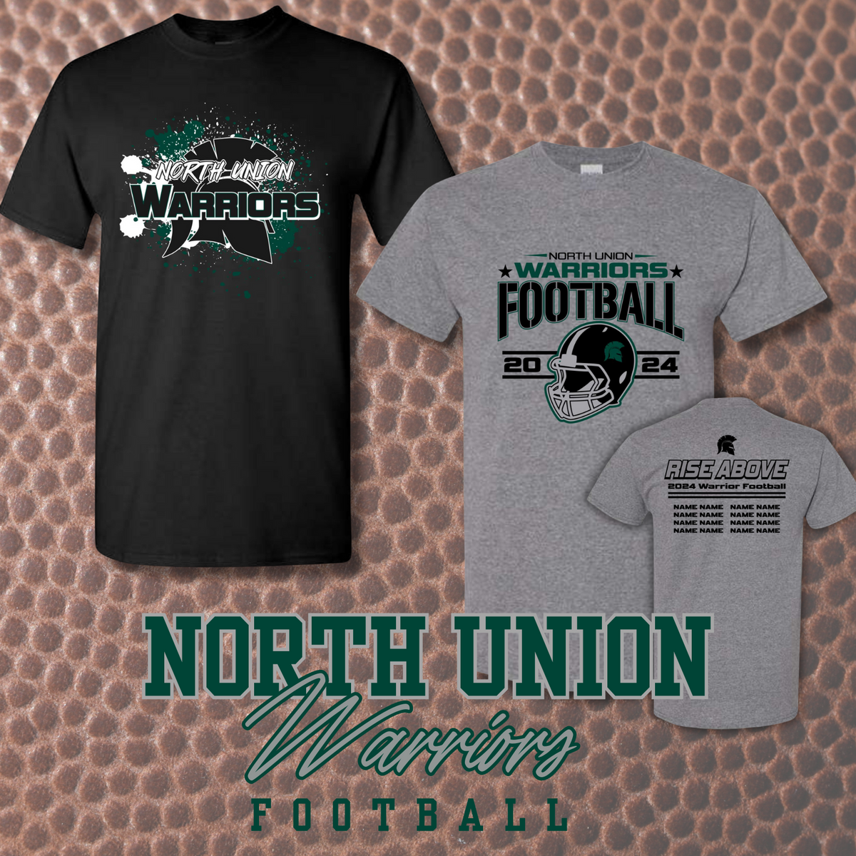 North Union Football 2024 – threads algona