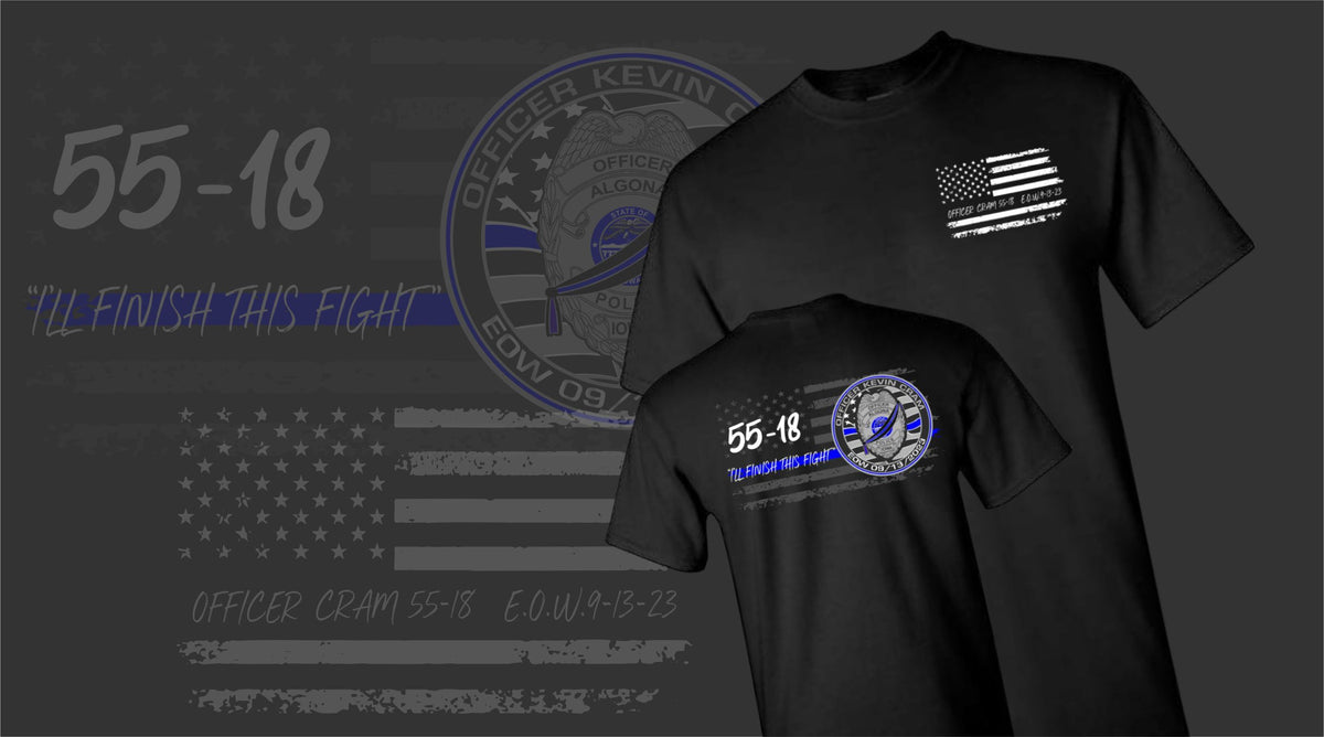 In Loving Memory of Officer Kevin Cram 55-18 – threads algona