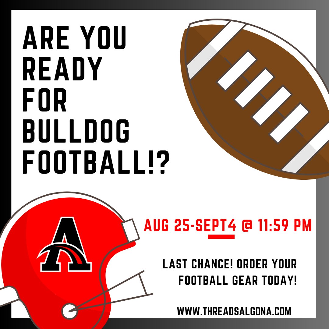 Algona Football 2023 – threads algona