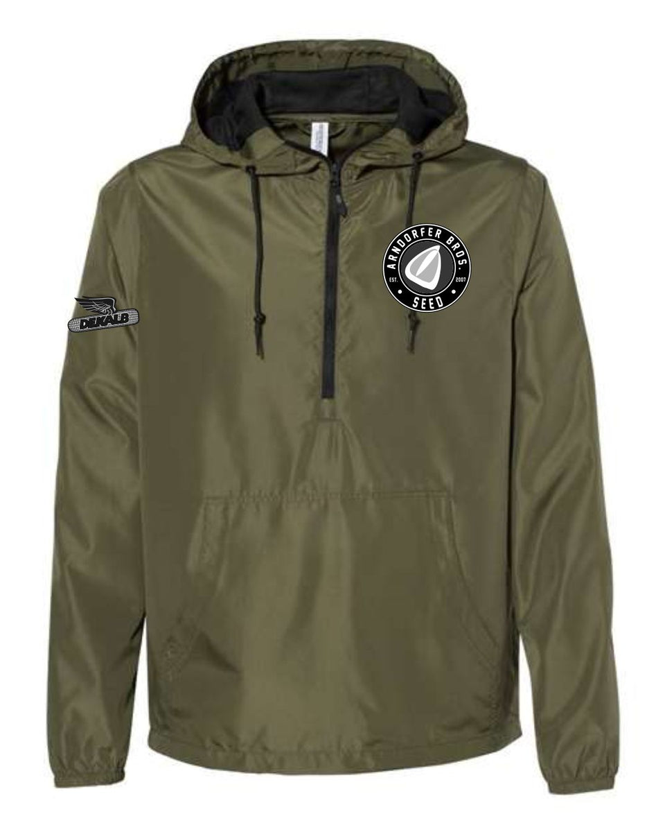 ABS-Independent Trading Co. Unisex Lightweight Quarter-Zip Windbreaker ...